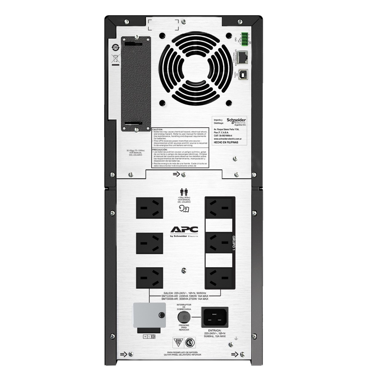 UPS 3000VA APC SMART - SMT3000I-AR